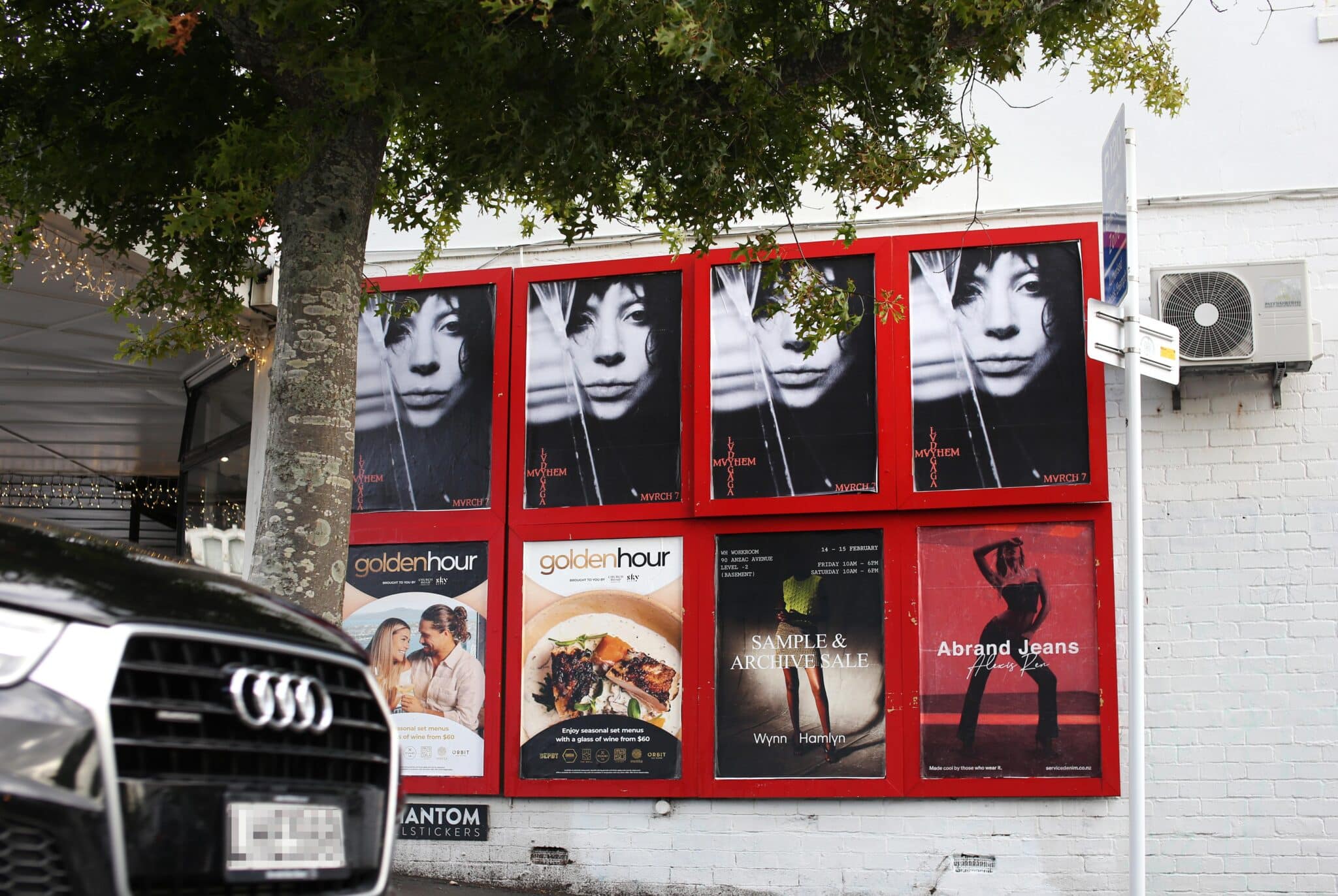 PHANTOM STREET POSTERS ACROSS NEW ZEALAND