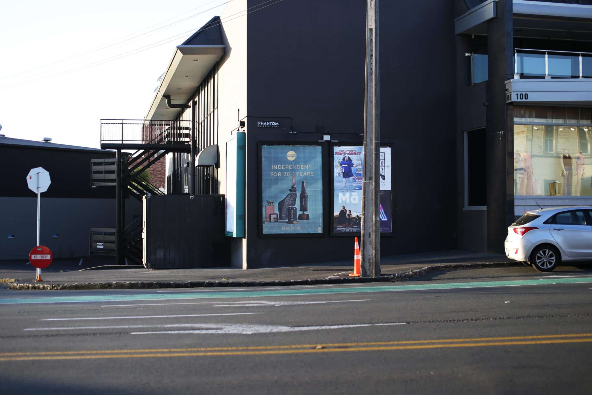 PHANTOM STREET POSTERS ACROSS NEW ZEALAND