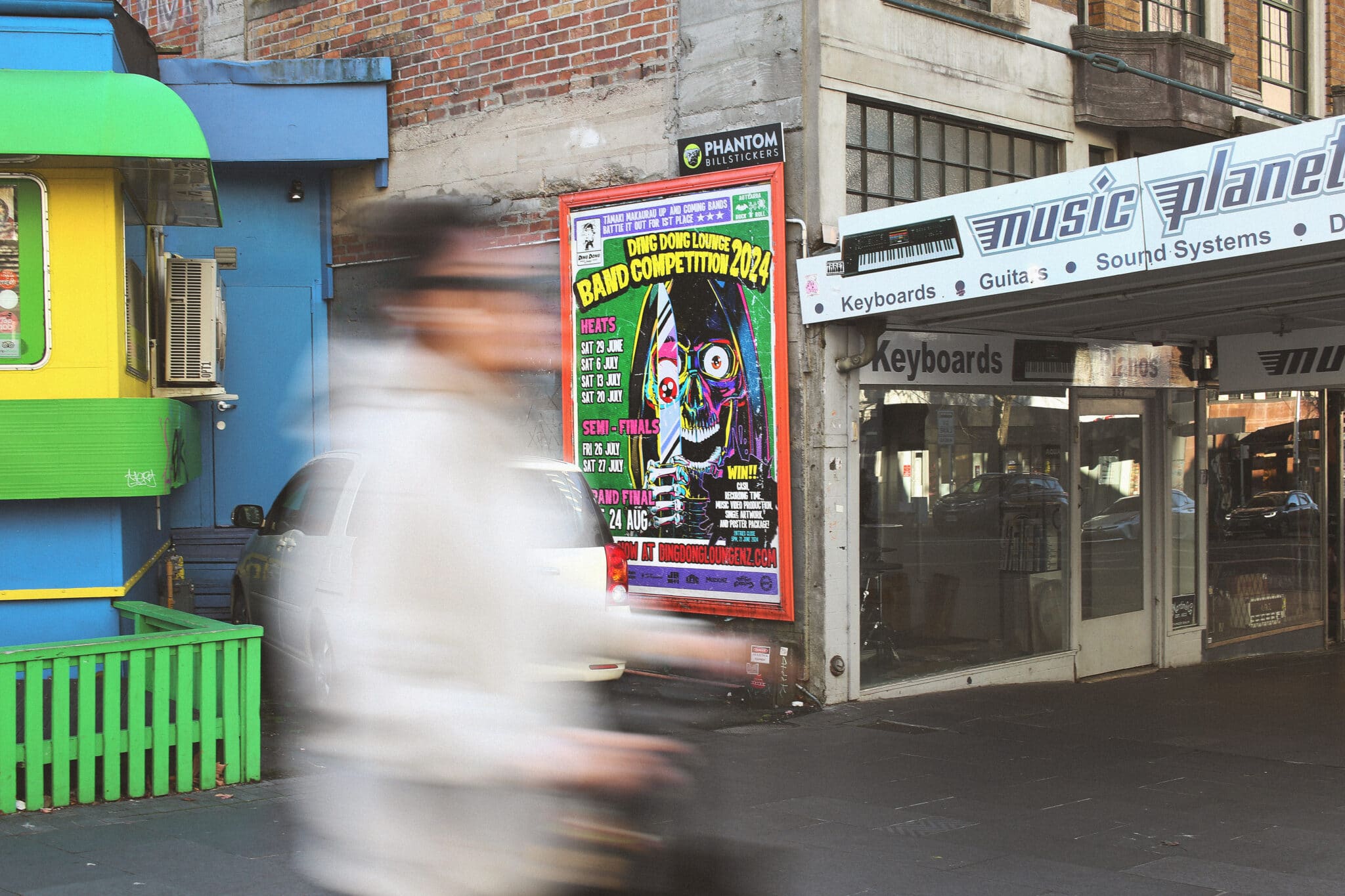 Super Street Level Billboards - Phantom Billstickers