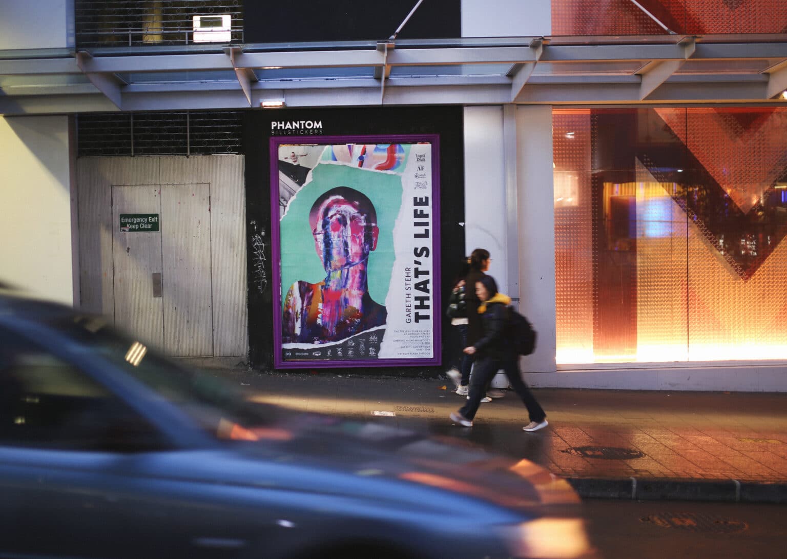 Super Street Level Billboards - Phantom Billstickers