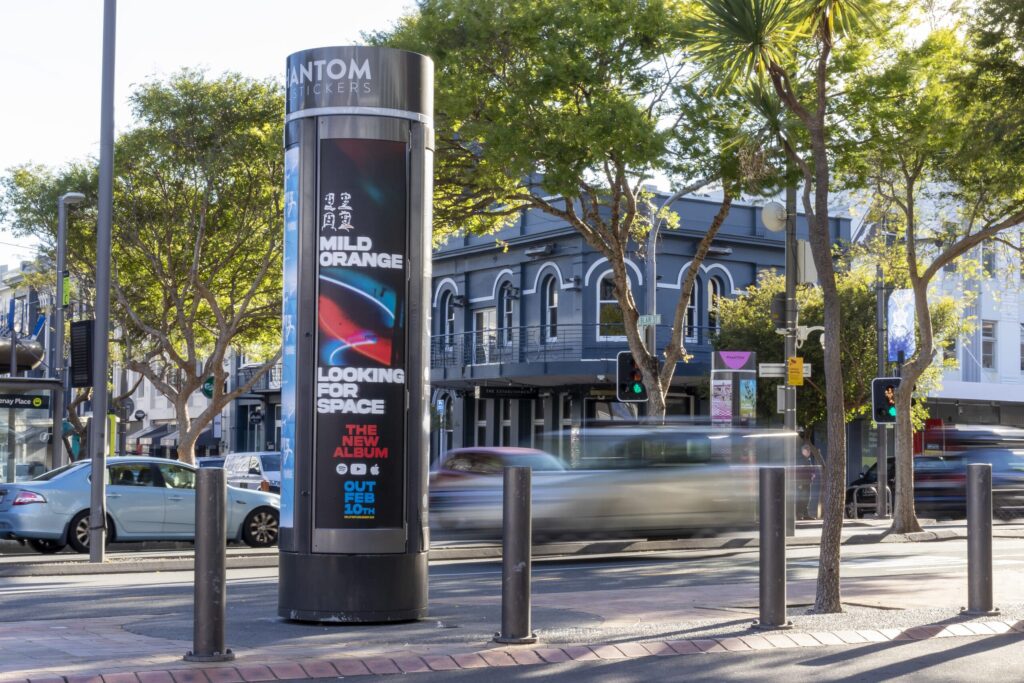 Bollards, Posters, and Art That Sticks. | Phantom Billstickers